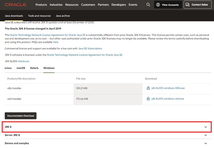 Q．SQLServerのインストール時に「Oracle JRE 7 Update 51（64ﾋﾞｯﾄ）以上が必要です」と表示された場合の対処法 ...